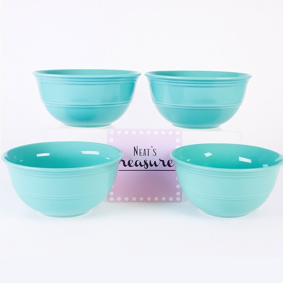 Mainstays | Dining | Mainstays Rainforest Aqua Teal Blue Embossed ...